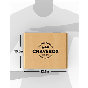 CRAVEBOX candy box care package for women college care package for girls, Snack Pack Care Package Gift - College Back to School