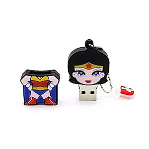 2.0 Wonder Woman Super Hero 32GB USB External Hard Drive Flash Thumb Drive Storage Device