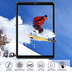 Orzero (3 Pack) Tempered Glass Screen Protector Compatible for Lenovo Tab M8 (8 inch), Protector De Pantalla 9 Hardness HD Anti-Scratch Bubble-Free