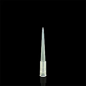 TYQILIN 200 μL Universal Pipette Tips Bulk, Yellow, DNase/RNase Free Pk x 1,000 ea/bag