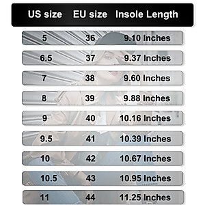 YHOON Women's Fashion Sneakers Walking Shoes Work Shoes Black Size 8.5