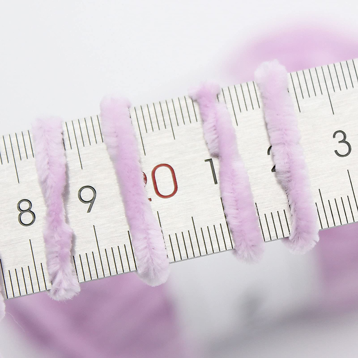 NICEEC 3 Skeins Soft Chenille Yarn Blanket Yarn for Knitting Fancy Yarn for Crochet Weaving DIY Craft Total Length 3×85m (3×93yds, 3×50g)_Purple