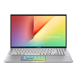 ASUS VivoBook S15 S532 Thin & Light 15.6” FHD, Intel Core i7-8565U CPU, 12GB RAM, 512GB PCIe NVMe SSD, NVIDIA GeForce MX250 Graphics, IR camera, Windows 10 Home, S532FL-DB77, Transparent Silver