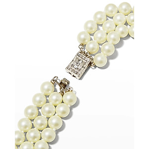 Kenneth Jay Lane Pearl Necklace Designs Worn By Famous First Ladies (Barbara Bush and Jackie Kennedy)