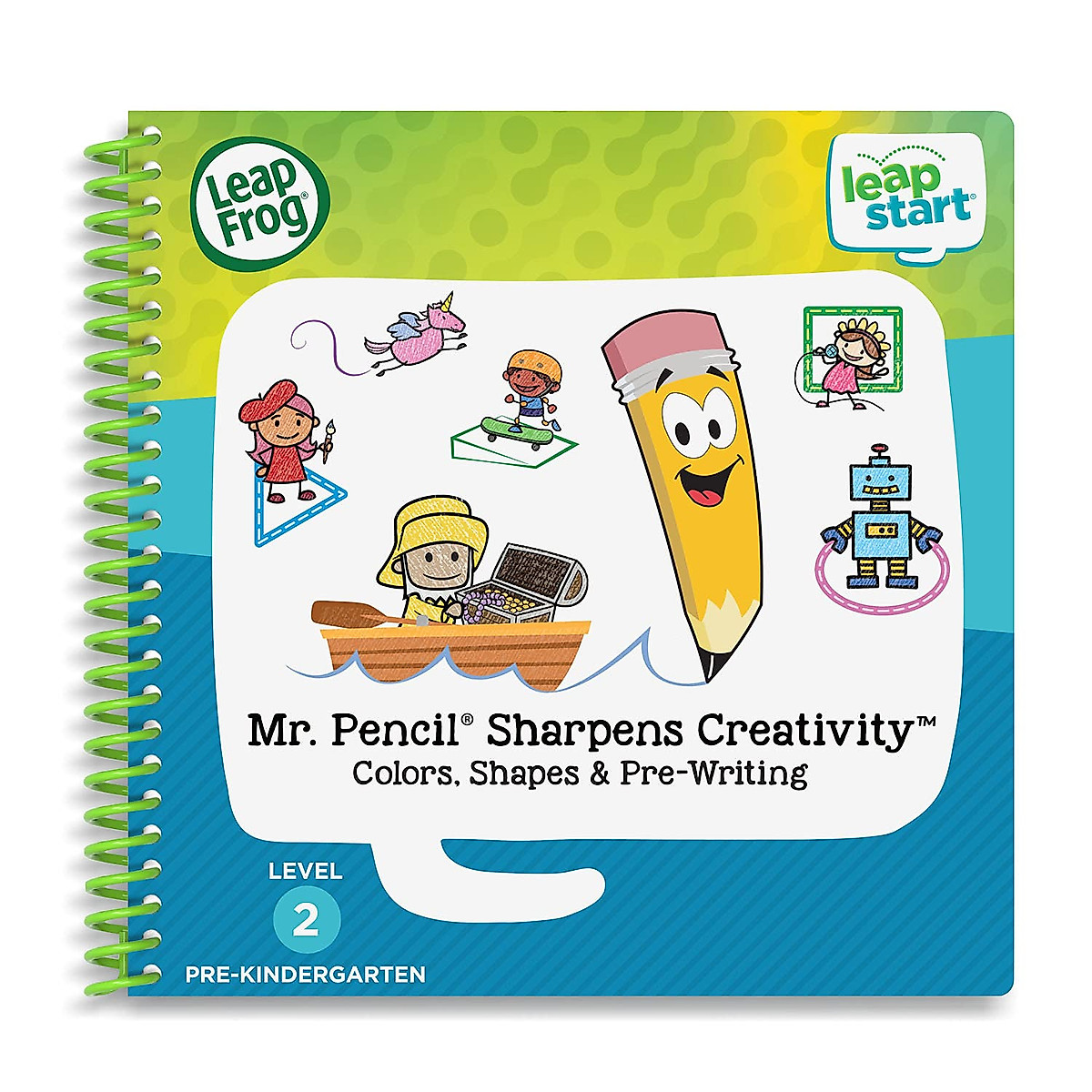 LeapFrog LeapStart Pre-K 4-Pack, for 3-6 yrs includes Mr. Pencil Sharpens Creativity, Read and Write, Around the World, Around Town With PAW Patrol