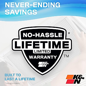 K&N 14x25x1 HVAC Furnace Air Filter, Lasts a Lifetime, Washable, Merv 11, the Last HVAC Filter You Will Ever Buy, Breathe Safely at Home or in the Office, HVC-11425