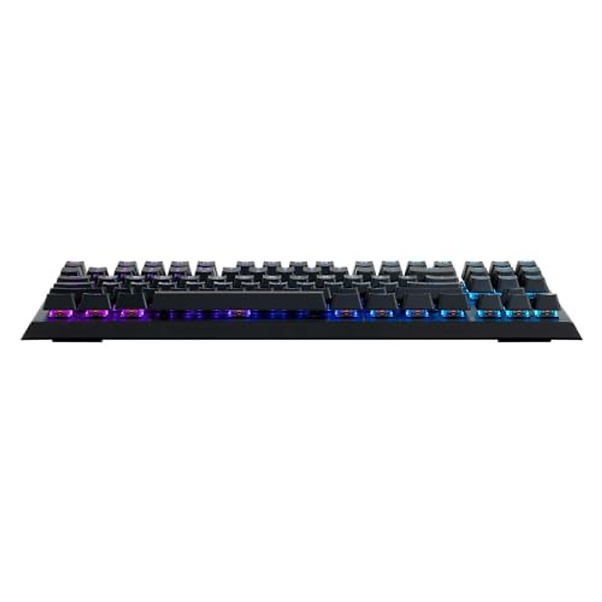 Cooler Master CK530 Tenkeyless Gaming Mechanical Keyboard with Red Switches, RGB backlighting, On-the-fly CONTROLS, and Aluminum Top Plate