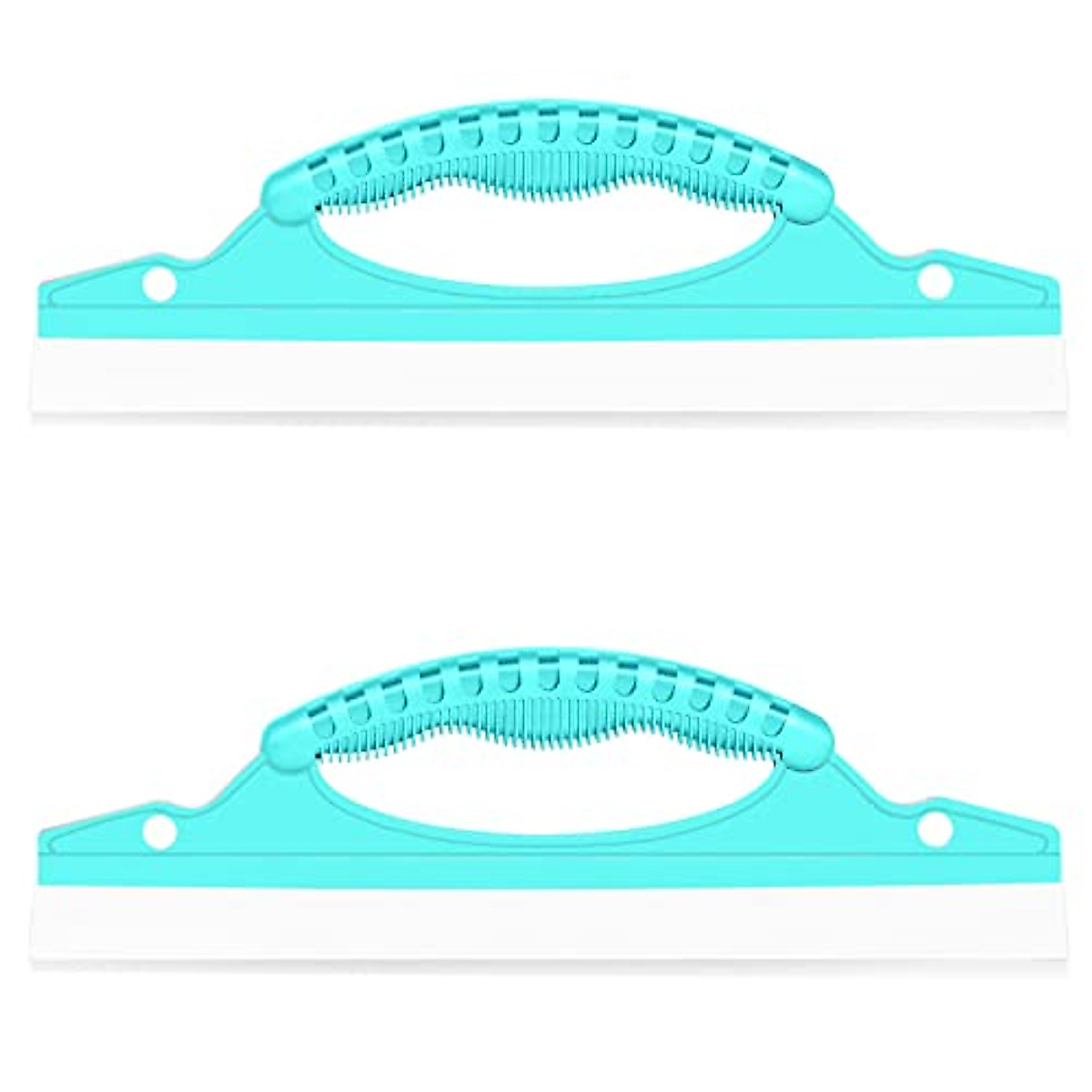 2pcs Car Glass Dryer Squeegee, Silicone Waterblade Wash Window Wiper, Windshield Cleaning Vehicle Scraper Scrubber Duster Windows Squeegee for Glass Mirror Car Window