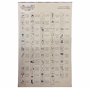 Loteria Mexicana Tradicional Mini Don Clemente 20 Jugadores 160 Fichas - Mexican Bingo Medium Board Game Set 160 Counting Plastic Chips for 20 Players with Deck of 54 Cards and 20 Boards