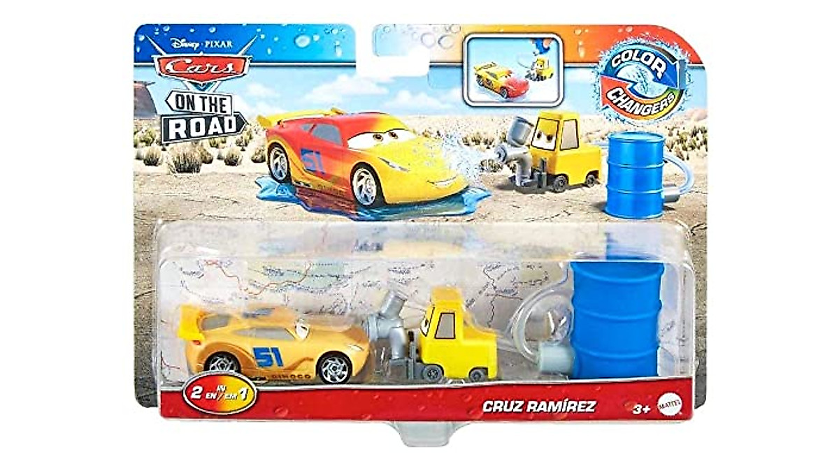 Disney Cars Color Changers: Cruz Ramirez & Pitty Set