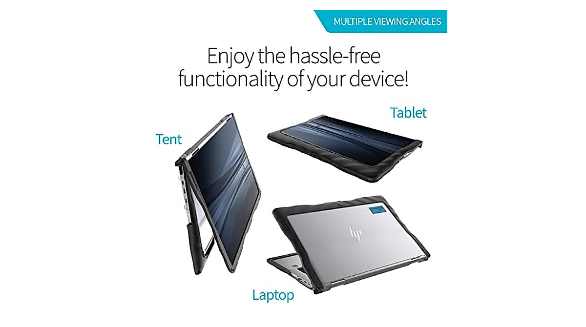 Gumdrop DropTech Case Designed for HP Elitebook x360 1030 G3 Laptop for ...