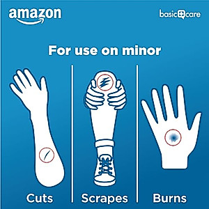 Amazon Basic Care Gauze Pads, 3x3 inches Sterile Medical Wound Dressing Sponges for Cleaning, Covering, & Cushioning Cuts & Minor Injuries, 50 Count (Pack of 1), (Previously All Health)