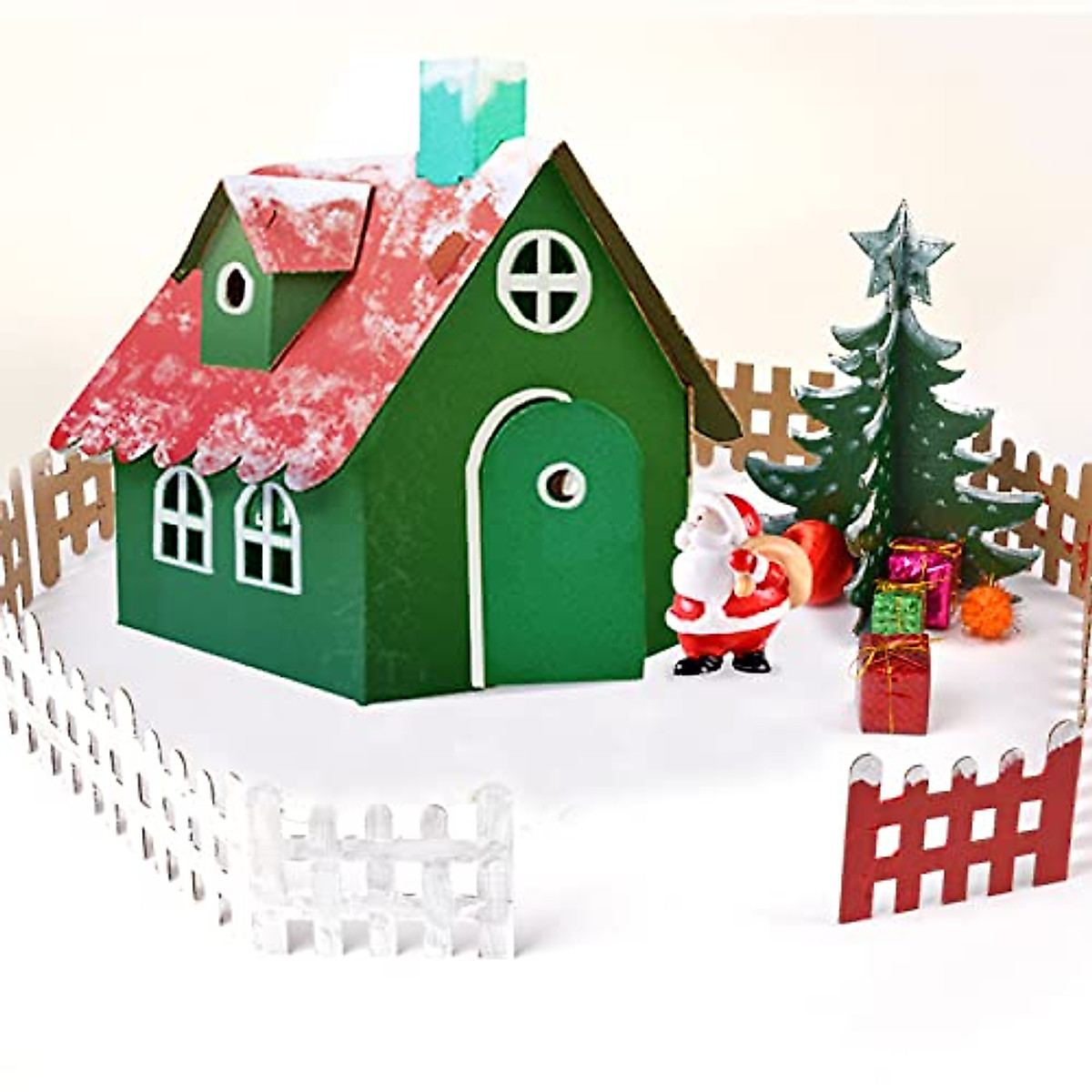 DIY Miniature House Kit, Build & Paint Dollhouse, Arts and Crafts Birthday Gifts for Kids Boys and Girls Age 3-12 (Moore's House)