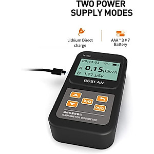 HPDONM Handheld Portable Nuclear Radiation Detector, 2022 New Radiation Dose Alarm Counter, Marble Radioactive Monitor Digital Meter High Sensitivity Accuracy Large Screen