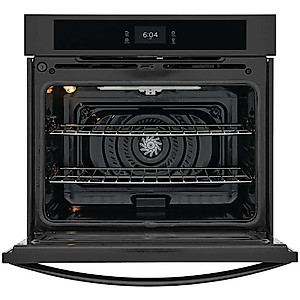 Frigidaire 30" Black Single Electric Wall Oven With Fan Convection - FCWS3027AB