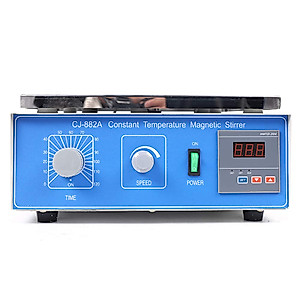 CJ-882A Magnetic Stirrer, 10000ML Digital Lab Mixer Magnetic Stirrer Hot Plate Heating Power 300W for Lab Liquid Mixing Heating
