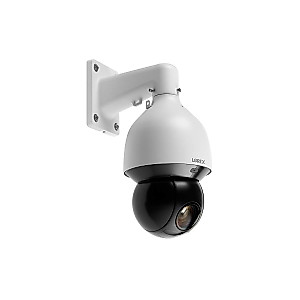 Lorex Indoor/Outdoor 4K Pan & Tilt Metal Dome Security Camera, Add-On IP Camera for Wired Surveillance System, Color Night Vision, 25x Optical Zoom, 1 PTZ Camera