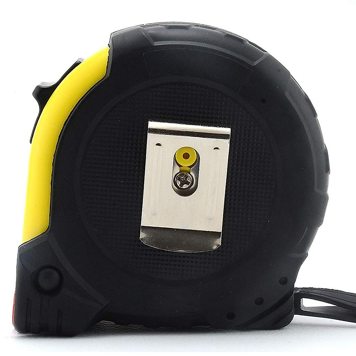 Zabiki Measuring Tape Measure, 25 Ft Easy to Read Decimal Retractable Dual Side Ruler with Metric and Inches, for Surveyors, Engineers and Electricians, with Magnetic Tip and Rubber Protective Casing