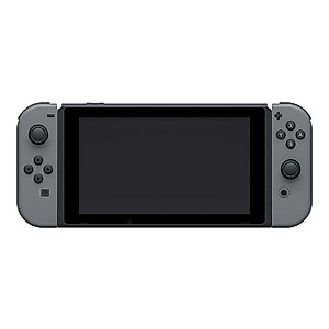 Nintendo Switch Bundle (7 items): 32GB Console Gray Joy-con, 128GB Micro SD, Joy-Con (L/R)-Neon Red/Neon Blue, Game Disc Super Mario Odyssey, and Type C Cable