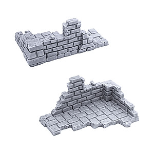 EnderToys Ulvheim Ruins by Terrain4Print (Set B), 3D Printed Tabletop RPG Scenery and Wargame Terrain for 28mm Miniatures