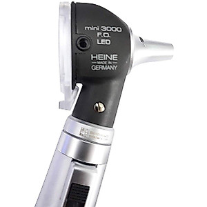 Heine Mini-3000 LED F.O. Otoscope with 10 Disposable Tips D-008.70.110