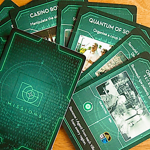 Spectre The Board Game | Spy Vs. Spy on The James Bond Movies for Adults and Kids | Ages 14+ | 2-4 Players | Average Playtime 20-45 Minutes | Made by Modiphius Entertainment