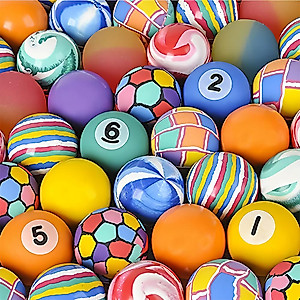 Rhode Island Novelty 45MM 1.75 Inch Hi Bounce Ball Assortment, 50 Balls per Order