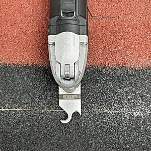 XXGO 3 Pcs Multi Tool Saw Blades Oscillating Multi Tool Knife Blade for Cutting Roofing Asphalt Shingles PVC Floor Carpet Cardboard Fit Milwukee Rockwell Bosch Dremel Ryobi Ridgid XG3310