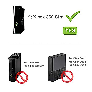 YCCSKY Power Supply for Xbox 360 Slim AC Adapter, Non-OEM Replacement, Global Voltage, LED Indicator, 135W, 12V-10.83A