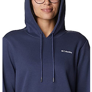 Columbia Women's Logo II Hoodie, Nocturnal/Boundless, Large