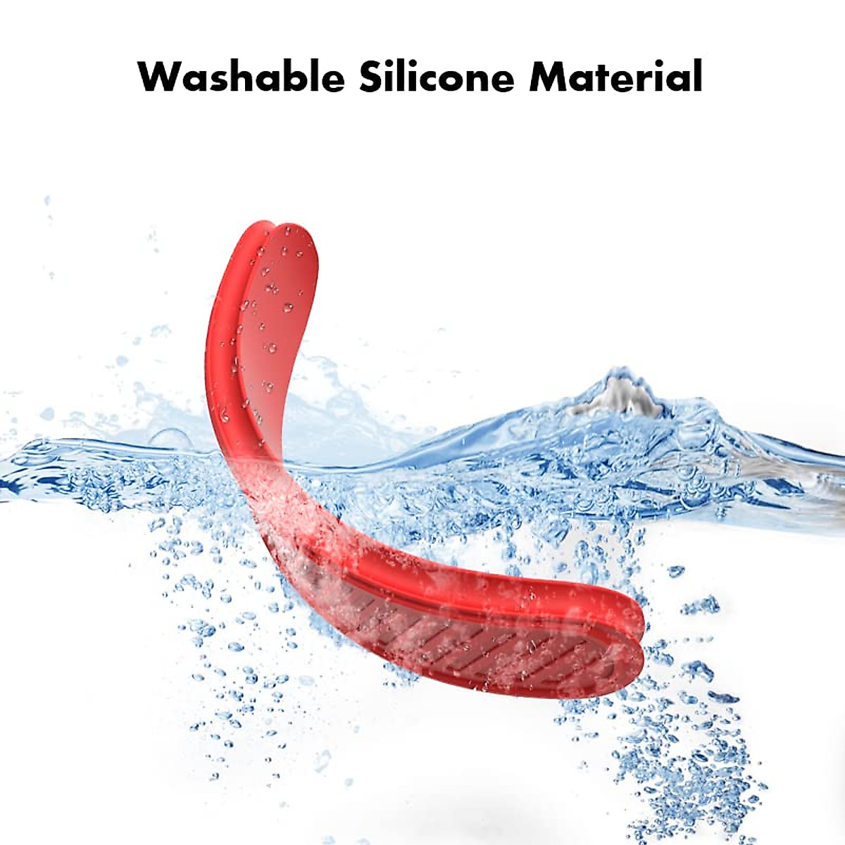 Zotech Headband Cover for AirPods Max Headphones Washable Anti-Scratch Ear Cups Cover Skin Protection and Headband Cover for AirPods Max (Red)