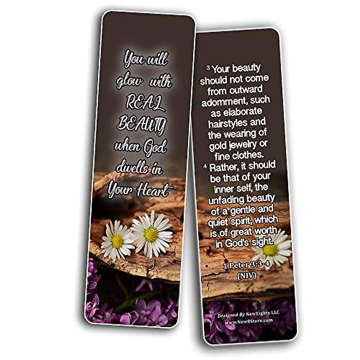 Devotional Bible Verses for Women Bookmarks (60 Pack) - Perfect Giveaways for Sunday School and Ministries Designed to Inspire Women