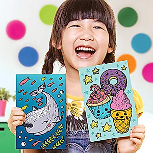 Made By Me Scratch & Color Art Kit by Horizon Group USA