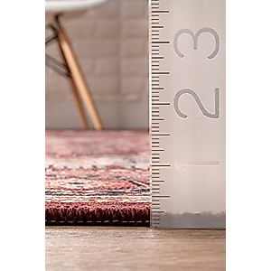 nuLOOM Shantelle Transitional Area Rug, 9 ft x 12 ft, Brick