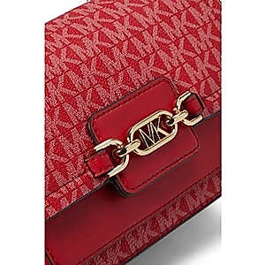 Michael Kors Heather Extra Small Crossbody Crimson One Size