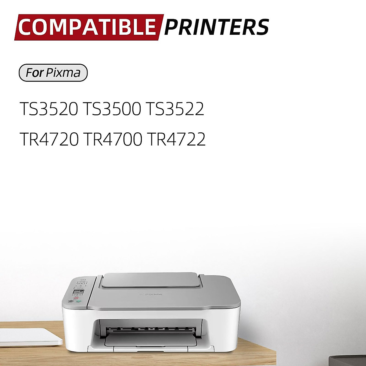 PG-275XL/CL-276XL Compatible for Canon Ink 275 and 276 PG-275XL CL-276XL for Canon 275 and 276 Ink Cartridges for Canon PIXMA TS3500 TS3522 TR4720 TR4700 TR4722 TS3720 Printer