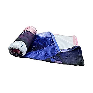 BTS Merchandise Kpop Throw Blanket | BTS Merch Fuzzy Soft Fleece Blanket | 4 Different BTS Blanket Designs (60”x40”)