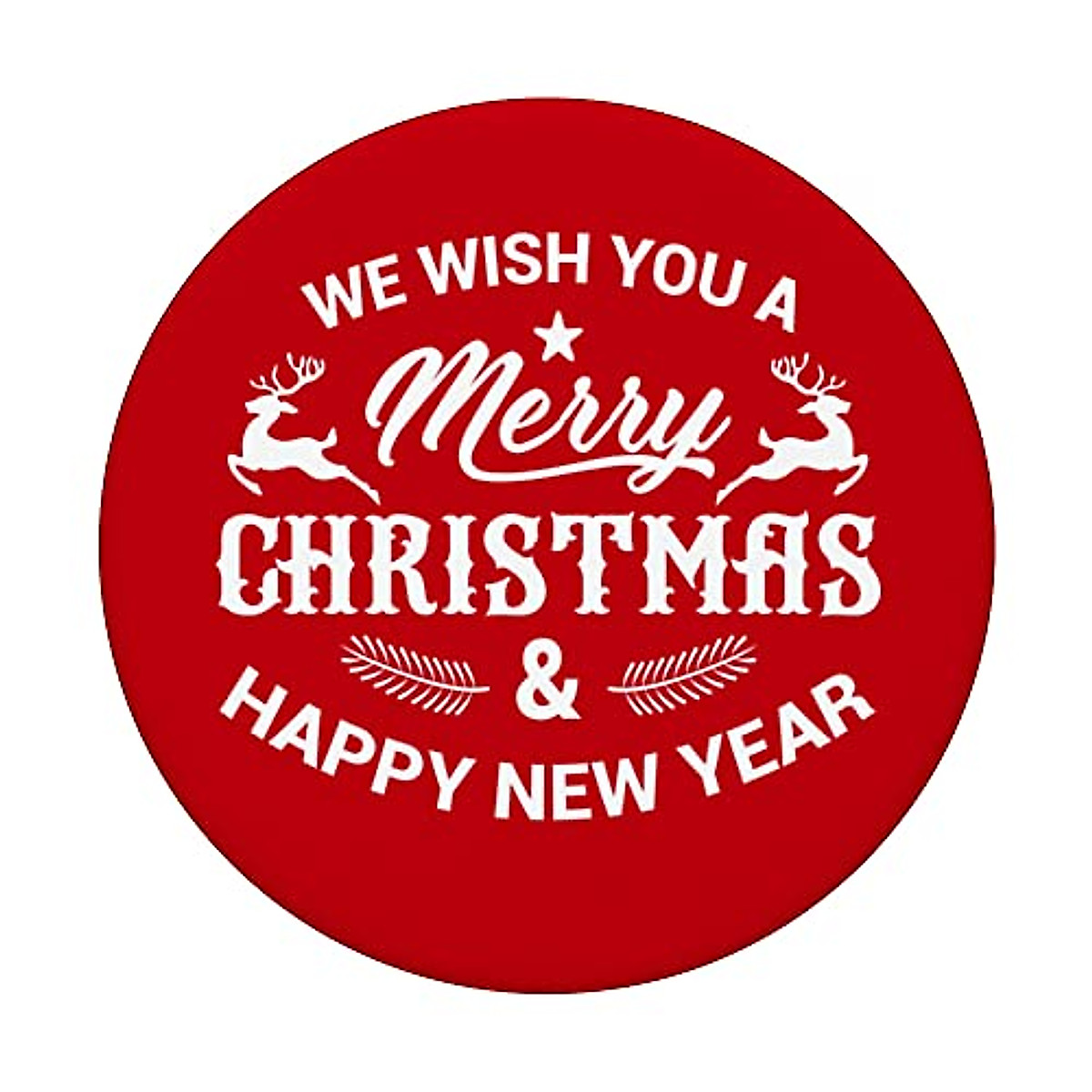 CHRISTMAS DECO NEW YEAR'S EVE GREETINGS WOMENS MENS KIDS PopSockets Swappable PopGrip