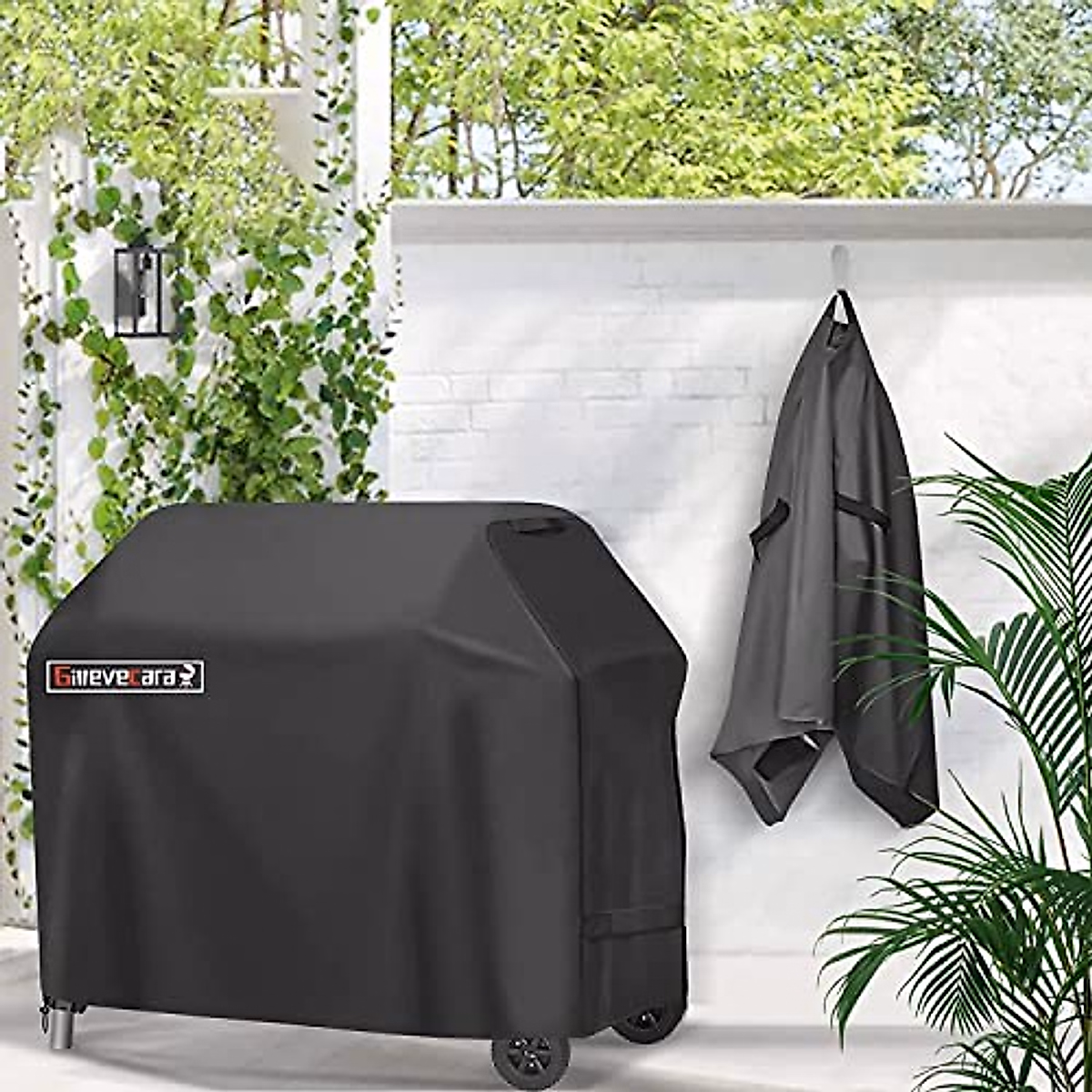 65 Inch Grill Cover, Heavy Duty Waterproof BBQ Grill Cover, Special Fade and UV Resistant Material, Durable and Convenient, Rip Resistant, Fits Grills of Weber Char-Broil Nexgrill and More