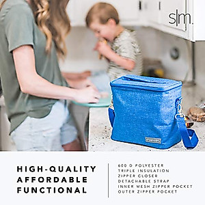 Simple Modern Disney Lunch Box for Women & Men | Large Reusable Insulated Lunch Cooler Bag | Spacious for Adult, Work Travel and School | Blakely Collection | 4 Liter | Mickey Mouse Floral on Riptide