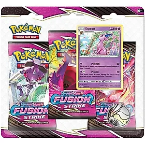 Pokemon Trading Card Game Sword & Shield Fusion Strike Espeon Special Edition [3 Booster Packs & Promo Card]