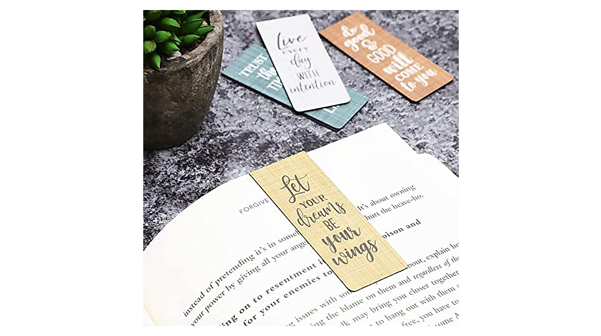 36 Inspirational Magnetic Bookmarks for Women – Motivational Quotes