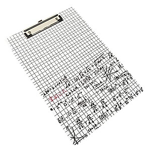 NUOBESTY 4pcs Transparent Board Clip Folder Organizer Office Folders Organizer Plastic Paper Clipboard Memo Clipboard Writing Board Document Organizer Document Holder Exam Paper Clips Nurse