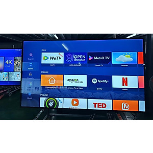 GTUOXIES 108 Inch Smart UHD 4K TV, 3840x2160 Displays; TS108TD, Full Array LED Backlight, Incredible Depth, Richness and Detail