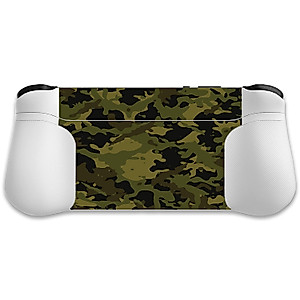 MightySkins Skin Compatible with Logitech G Cloud Gaming Handheld - Green Camouflage | Protective, Durable, and Unique Vinyl Decal wrap Cover | Easy to Apply | Made in The USA