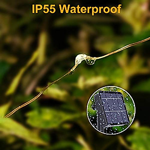 Solar String Lights Outdoor, 2-Packs 157.4ft 480LED Ultra Long Solar Fairy Lights 8 Modes Copper Wire Solar Powered Fairy Lights Outdoor Waterproof for Christmas Garden Yard Party Patio Tree