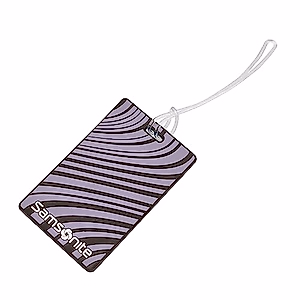 Samsonite® ID Tags, Designer, Lavender, Pack Of 2