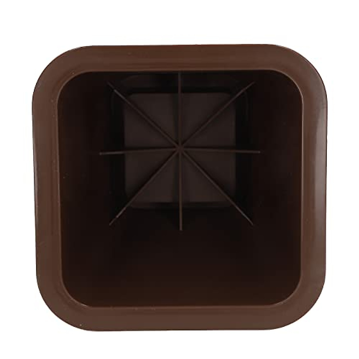 Furniture Risers, Set of 6 Non Slip Furniture Pads, Furniture Lifters, Child Safe Design with Glossy and Rounded Edges