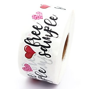 Littlefa 1.5” Sample Stickers,Thank You Stickers,Bakeries Stickers,Handmade Stickers,Small Business Stickers, Envelopes Stickers, Gift Bags Packaging 500 PCS