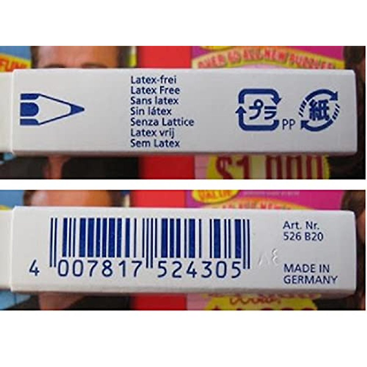 Staedtler Large Rasoplast Pencil Eraser (526 B20) Pack of 5 Erasers